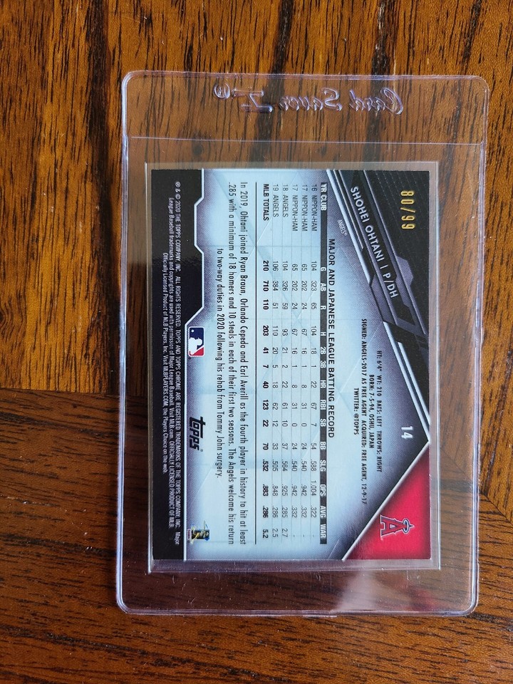 2020 Topps Chrome Black Shohei Ohtani 14 Green Refractor /99 MVP WBC | eBay