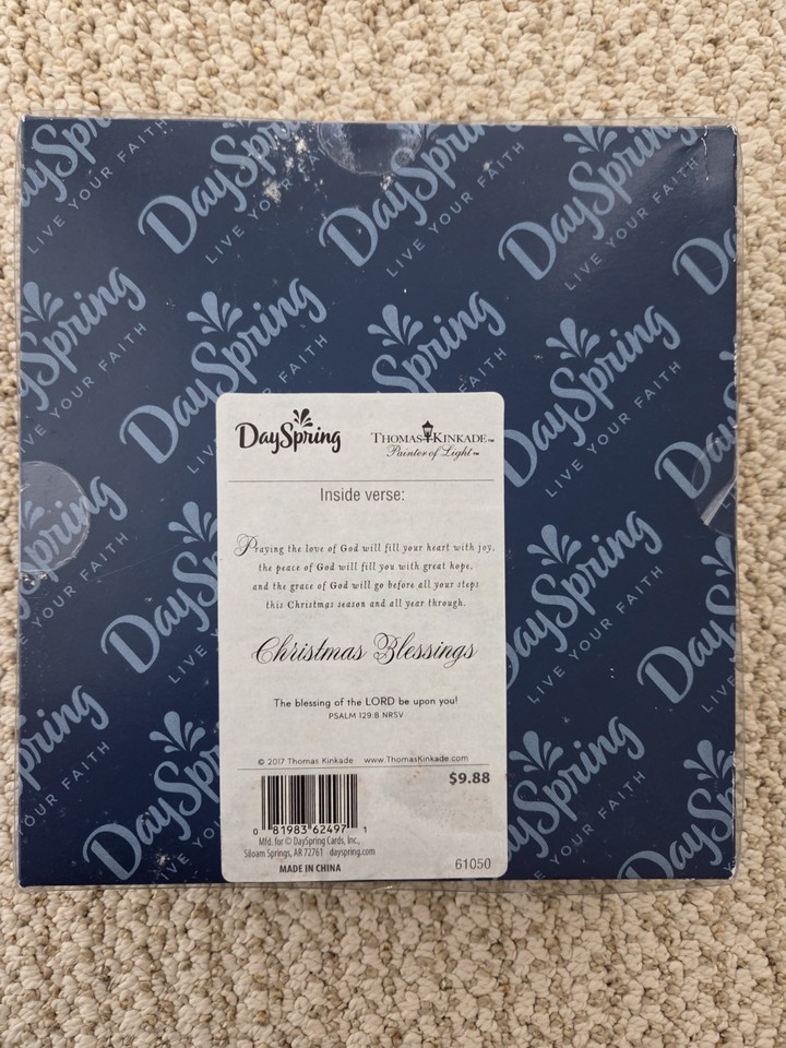 Dayspring Thomas Kincade Christian Christmas Cards Scripture LORD Psalm ...