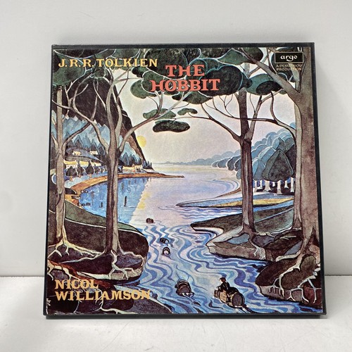 The Hobbit Story on Vinyl JRR Tolkien Nicol Williamson Argo Demetriou ...