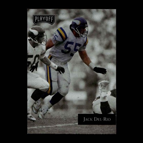 Jack Del Rio 1992 Playoff Minnesota Vikings #3 R323A 18 | eBay