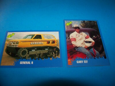 Monster Truck Cards General II & Gary Ely 1990 "Premier Edition" | eBay