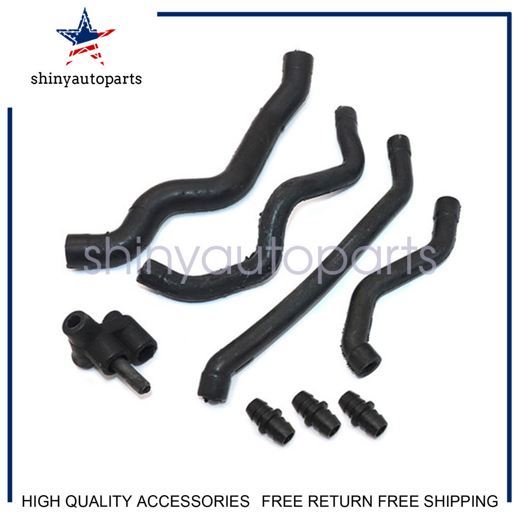 8pcs Crankcase Ventilation Air Intake Breather Hose Set Kits fit ...