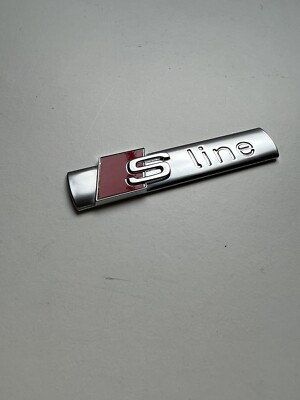 OEM AUDI S LINE EMBLEM A3 A4 A6 A7 RS7 S3 S4 S6 S7 SQ5 TT 8N0853601A | eBay