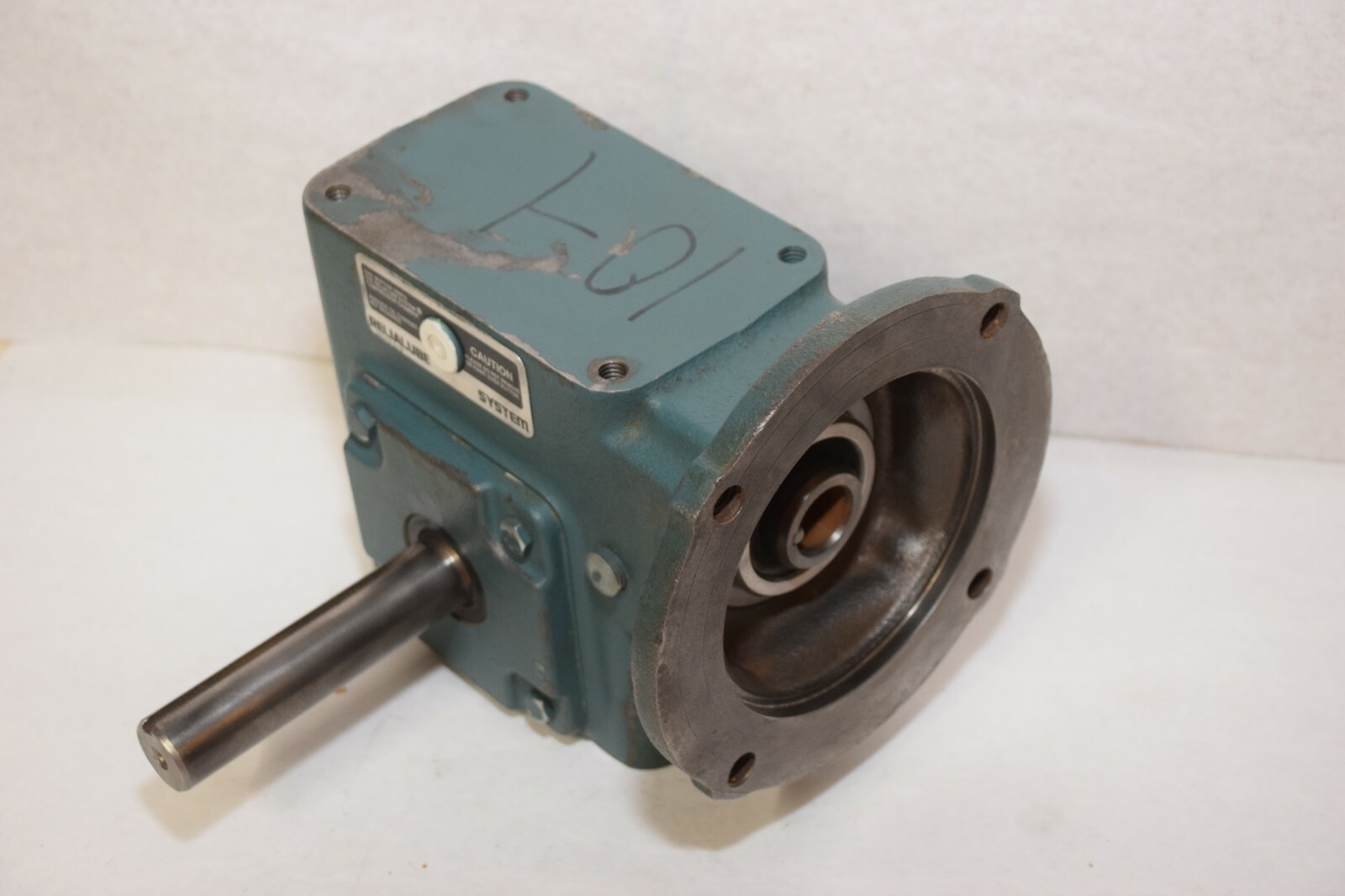 (New) DODGE TIGEAR, Worm Gear Speed Reducer Q200Y010M140LK 10:1 ratio ...