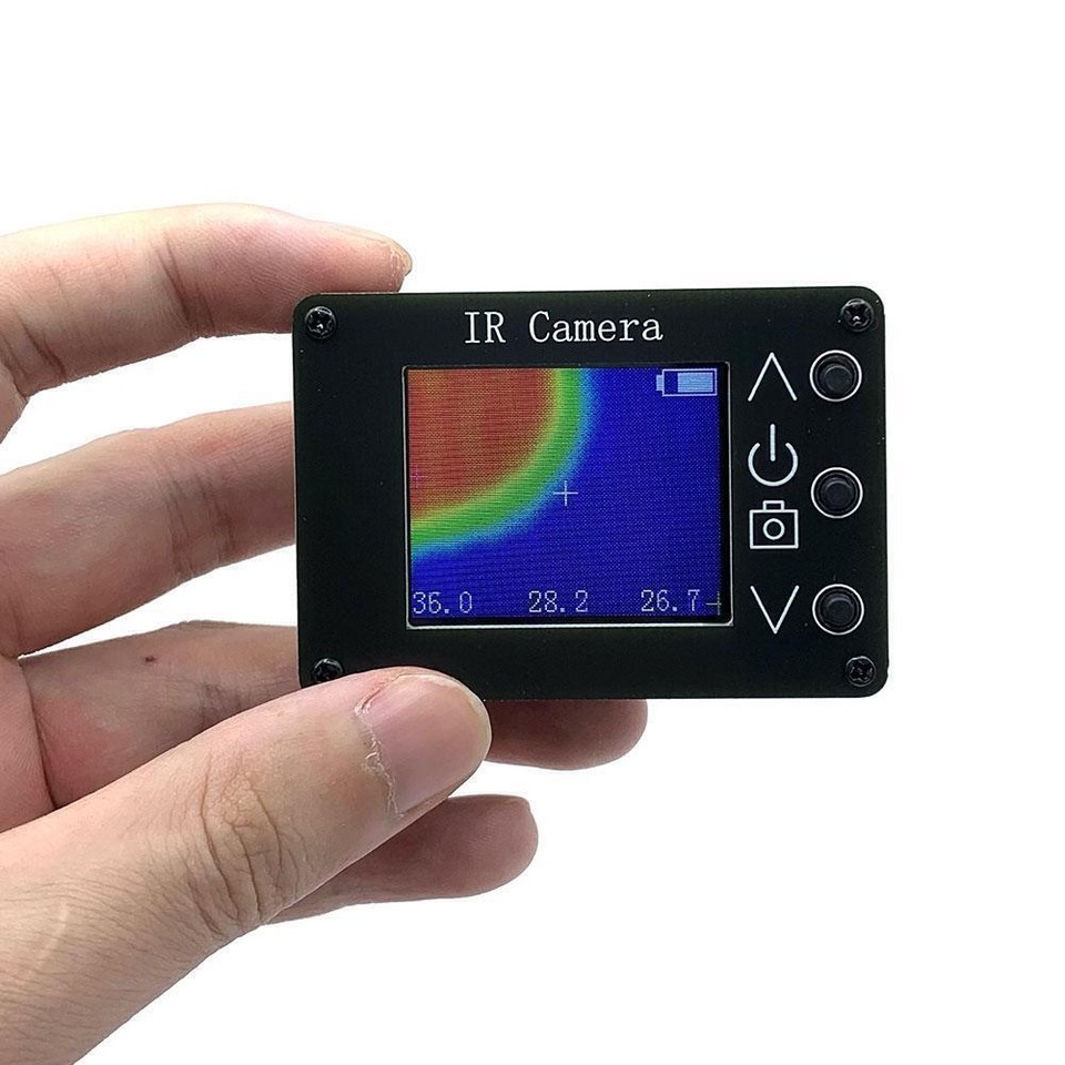 Handheld Digital Infrarot Wärmebildkamera mit Heizung 300℃ 40℃ P4T6 ...