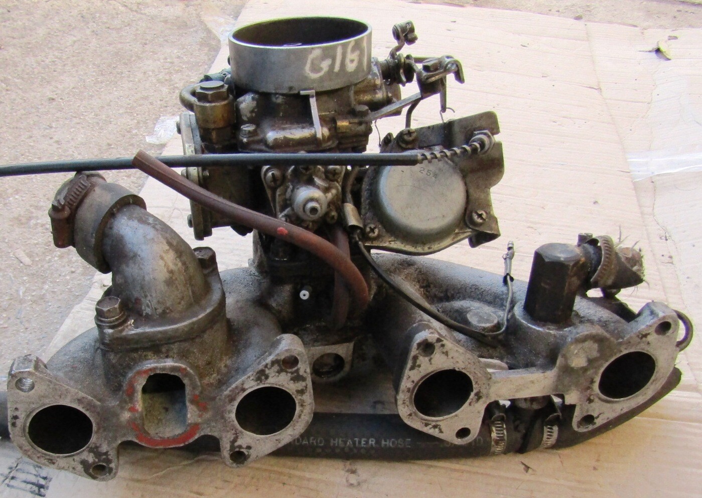 ISUZU KB20 KB25 KB26 KB41 ENGINE G161 RWD 4WD INTAKE MANIFOLD WITH ...