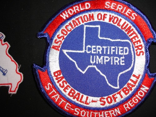 softball baseball umpire sports patches 9 patch set USA | eBay