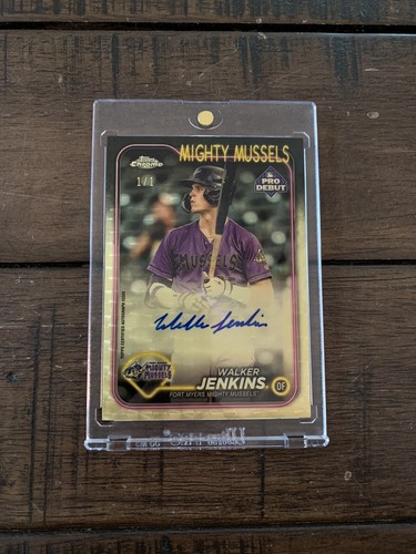 Walker Jenkins 2024 Topps Chrome Pro Debut #PDC-196 Superfractor ...