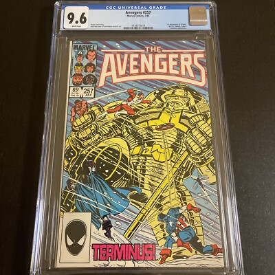 Avengers #257 - Key Issue 1st appearance of Nebula (1985) CGC 9.6 MCU ...