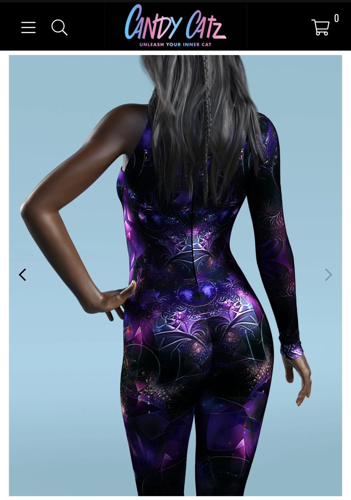 Candy Catz Cosmic Creations Asymmetrical Costume | eBay