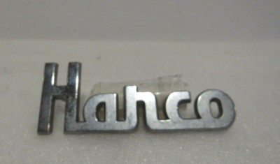 Vintage Hanco Gas Appliance Emblem Metal Original Badge USA Made ...