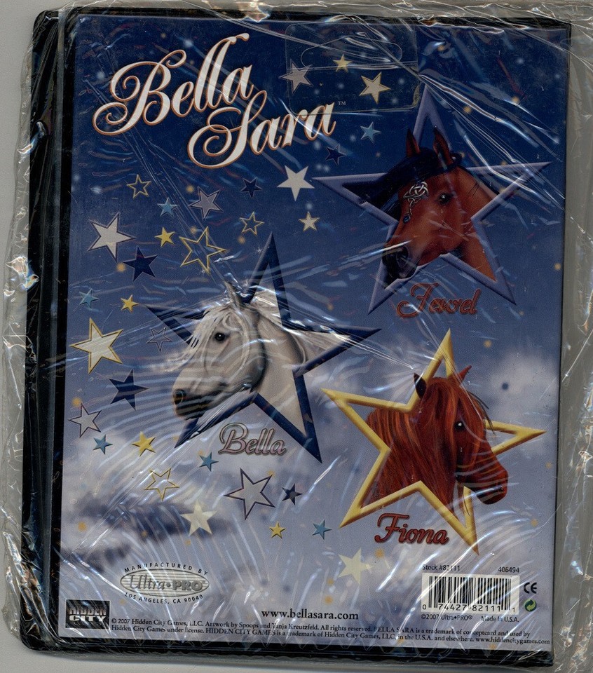 Bella Sara 4-POCKET ULTRA PRO PORTFOLIO BINDER - FROYA (blue binder) | eBay