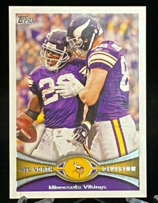 2012 Topps #388 NFC North Minnesota Vikings Christian Ponder / Adrian ...