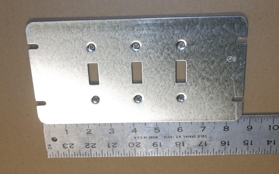 Orbit 4M3-TS 3 Gang Switch Box Cover Toggle | eBay