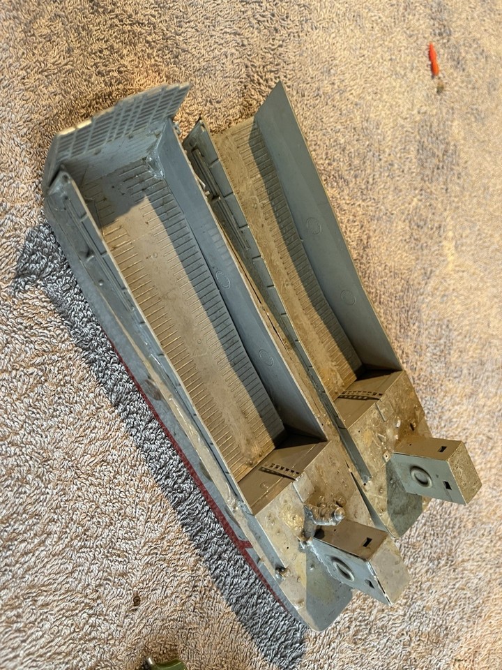 2 x LCM (3) Landing Craft Models Incomplete Vintage Models WW2 Spares ...