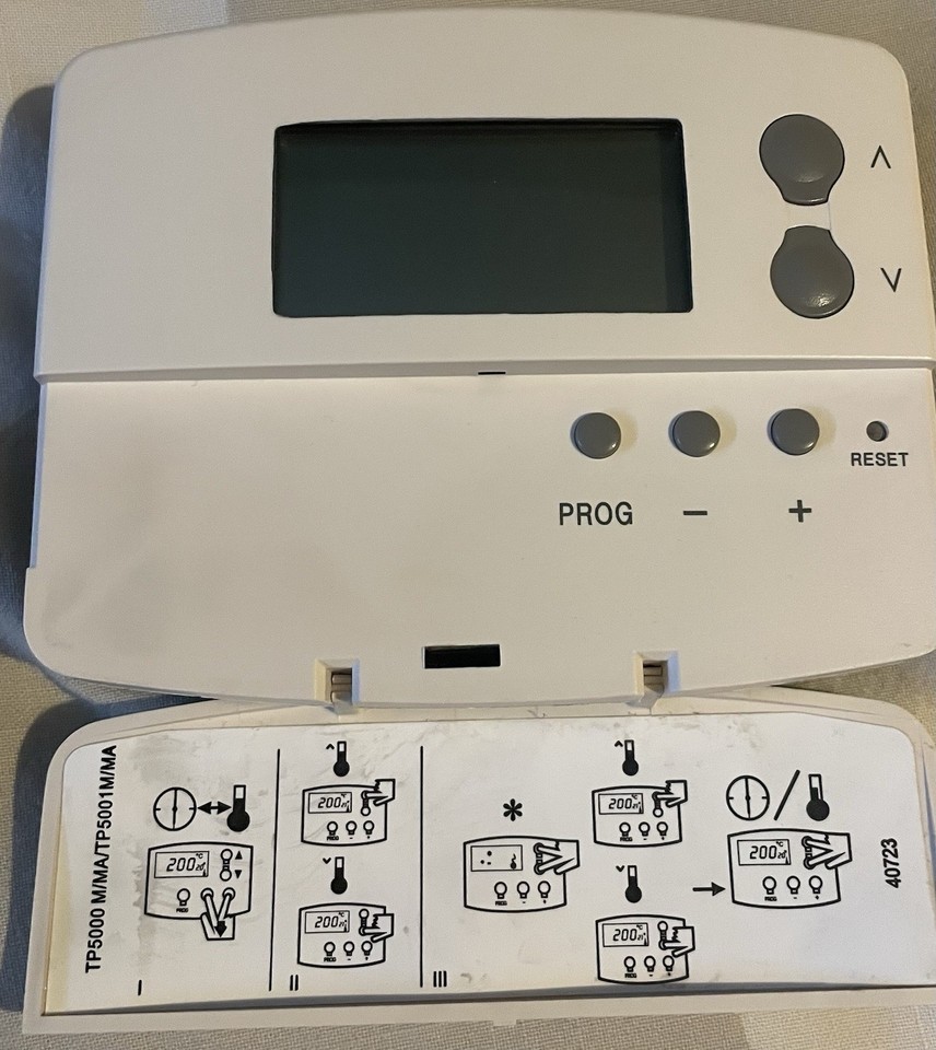 Danfoss TP5000 Programmable Room Thermostat Battery-Powered | eBay UK