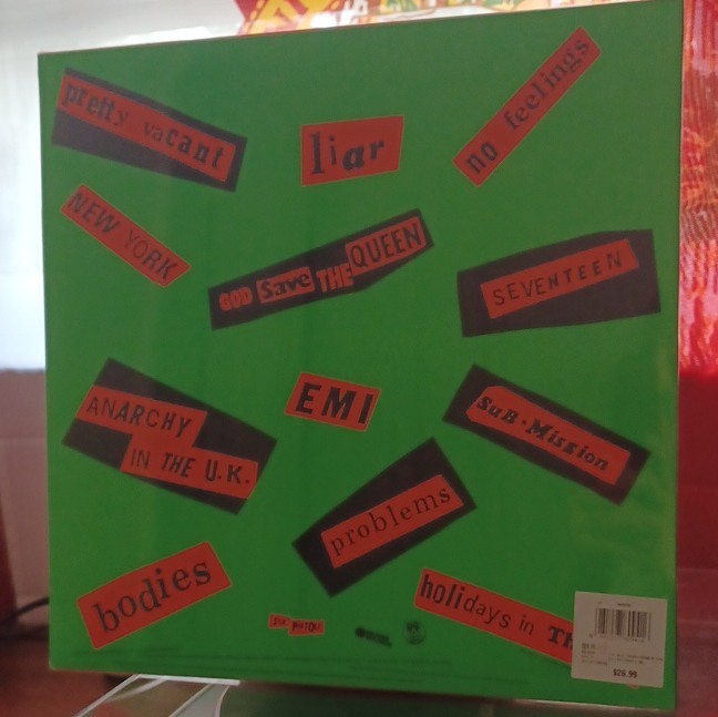 Never Mind the Bollocks, Sex Pistols, Limited Edition Ultra-Clear LP ...