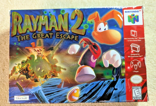 Rayman 2 The Great Escape (Nintendo 64 | N64) BOX ONLY | eBay