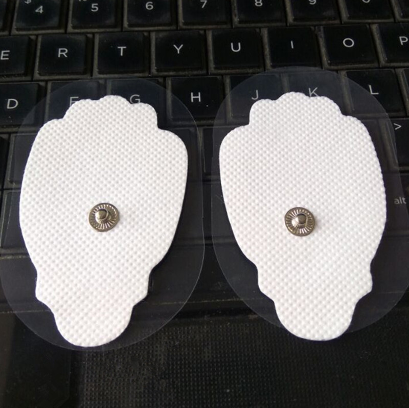 Snap On Electrode Pads Replacement Pads Wires For Tens Unit EMS Therapy ...