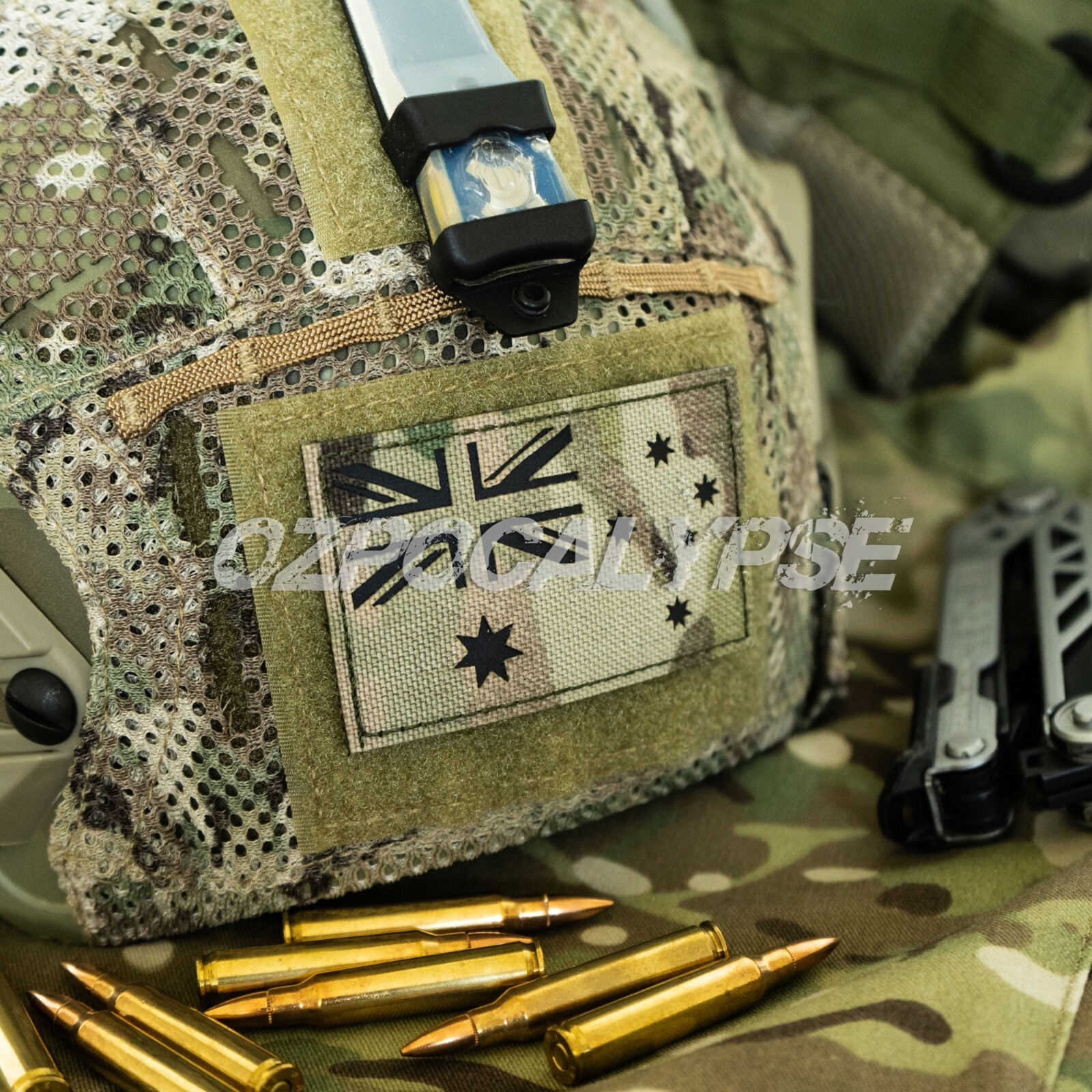 Multicam Australian Flag Patch - Tactical Army Adf Military not amcu ...