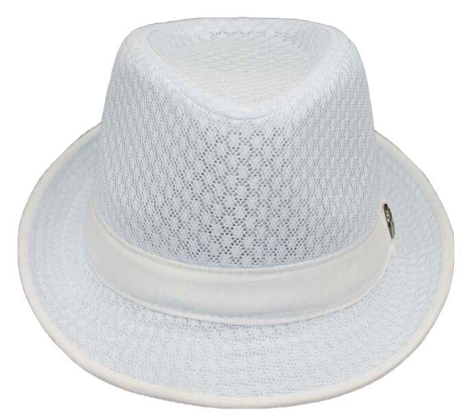 Light Weight Mesh Fedora hat Soft Cool Summer Classic Trilby COOL MESH ...