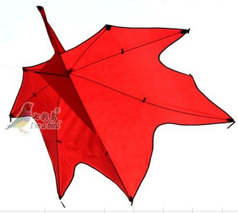 Fun Sports Kite Awesome Red Maple leaf Kite Outdoor Sports Kite ...