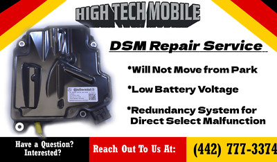 DSM ISM REPAIR SERVICE Sprinter Van 907 VS30 Not Shifting from Park ...