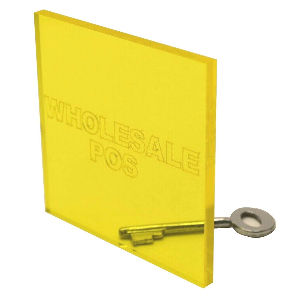 Tinted Acrylic Perspex® Plastic Coloured Transparent Sheet / 3mm Cut To ...