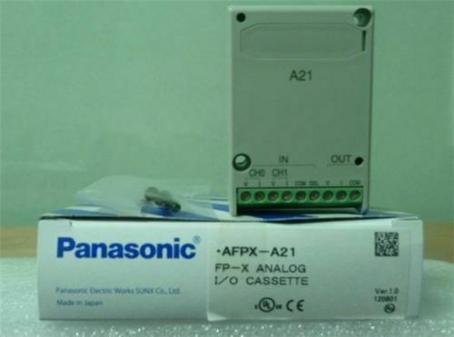 One Panasonic AFPX-A21 Analog I/O Cassette AFPXA21 New In Box Expedited ...