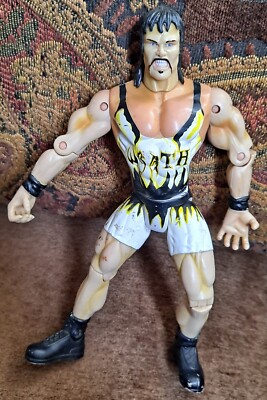 VTG 1999 Marvel Wrath Bryan Clarke WCW Star Action Figure Toy Collector ...