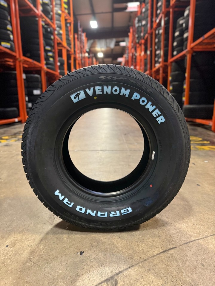 4 NEW 275/60R15 VENOM GRAND AM WHITE LETTER ALL SEASON TIRE 275 60 15 ...