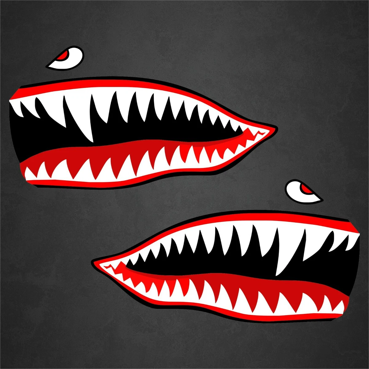 P41 Tiger Shark Decal