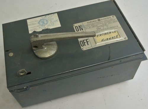 GE QMR361 FUSIBLE QMR-TYPE PANELBOARD / DISCONNECT SWITCH - 600V, 30A ...