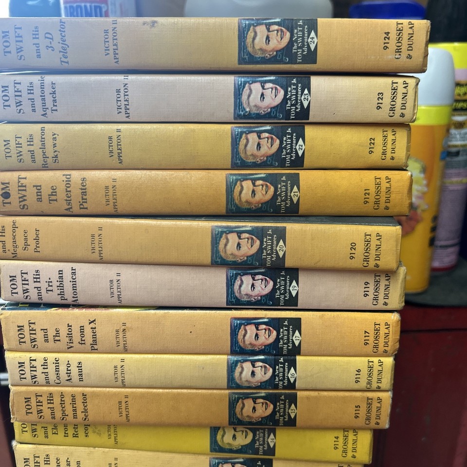 Lot of 27 Tom Swift Jr. Vintage Books - Victor Appleton Il | eBay
