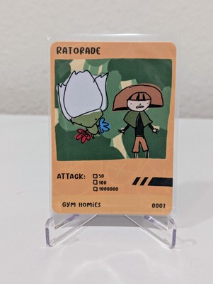 Pokenots Gym Homies Ratorade #0007 Dysfunctional Passholder | eBay