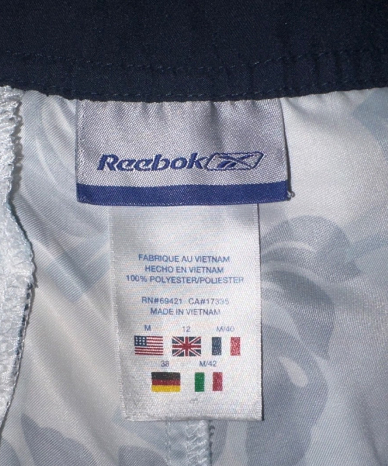 Reebok Woman’s Blue Floral Poly Board Swim Water Shorts Size M | eBay