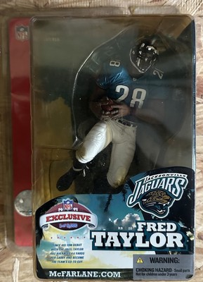 McFarlane Toys FRED TAYLOR Exclusive Limited Edition NFL Jaguars figure ...