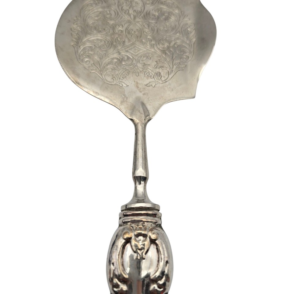 Vintage Raymond Sterling Silver Handle Ornate Flat Tomato Server 9 1/2 ...