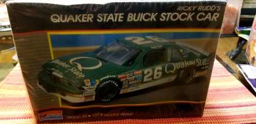 NEW SEALED! Monogram Ricky Rudd #26 Buick Regal Quaker State 1:24 Kit ...