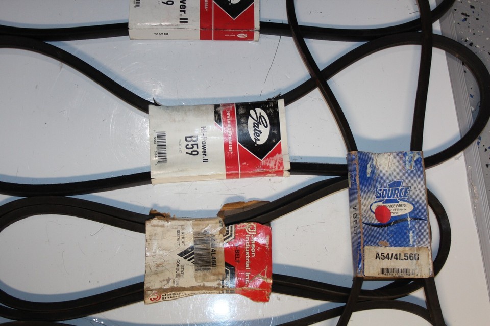 NOS Gates B59 A46 A48 A44 A54 4L480 4L460 HI-POWER II V-Belt LOT | eBay