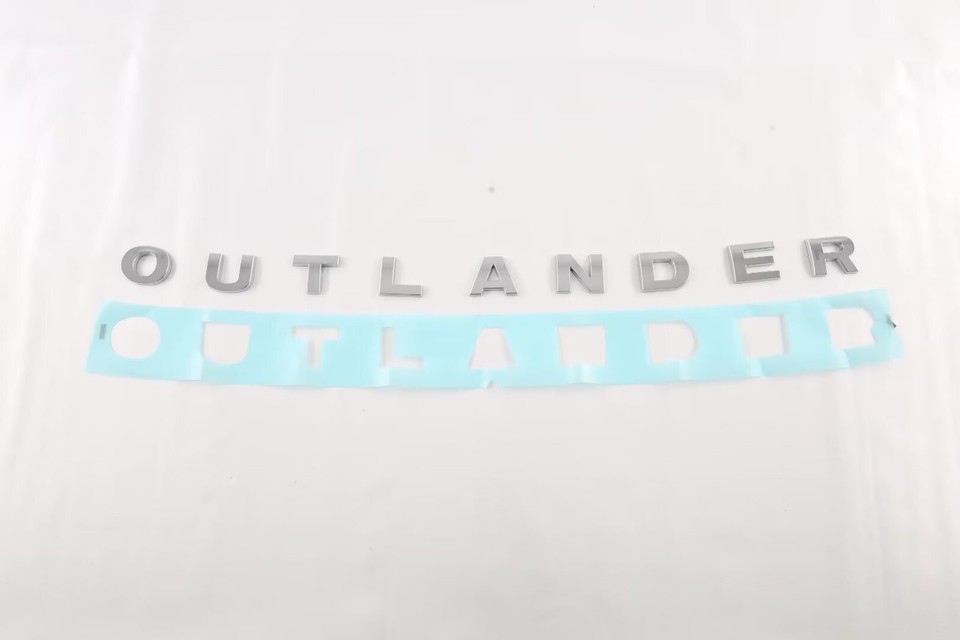 Hood Liftgate Emblem Letters Decal Trim For 2023 Outlander Letters ...