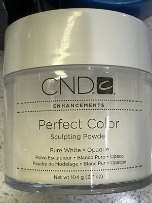 CND Perfect Color Sculpting Powder Pure White Opaque - 3.7oz / 104g | eBay
