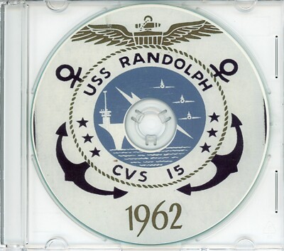 USS Randolph CVS 15 Med CRUISE BOOK 1962 CD Crew Photos Navy | eBay