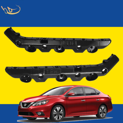 For 2016 - 2019 Nissan Sentra Front Bumper Supports Brackets Retainers ...