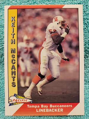1991 PACIFIC KEITH MCCANTS #509 TAMPA BAY BUCCANEERS | eBay