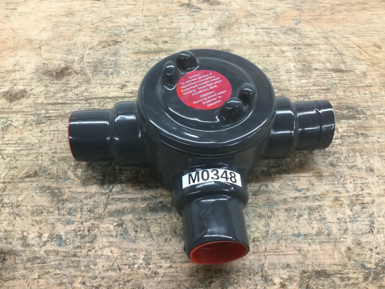 PLASTIBOND PRGUAT47 1-1/4" PVC Coated GUAT Body W/ Alum Cover Conduit ...