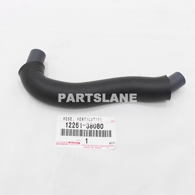 Toyota 12261-38080 OEM Genuine HOSE, VENTILATION Hose | 1226138080 ...
