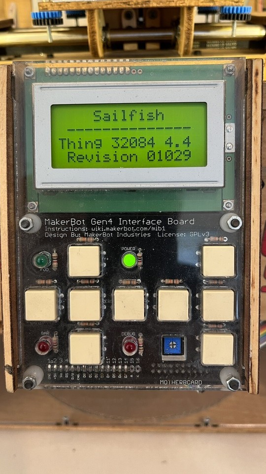 MakerBot Thing-o-Matic w/ Gen 4 Interface - Own a Piece of 3D Printing ...