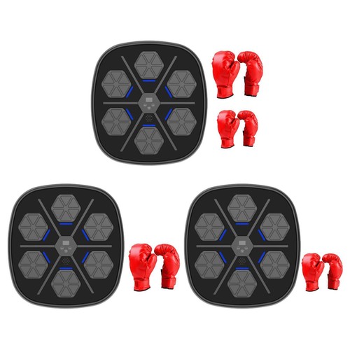 Machine de boxe électrique avec cible de réaction légère, tampon de ...