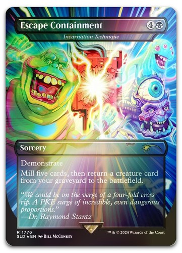 Escape Containment - Incarnation Technique (Rainbow Foil) NM Secret ...